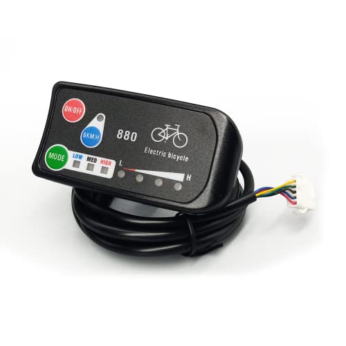 Electric Bicycle Display 36V 48V,KT LED-880 E Bike Display Matches ...