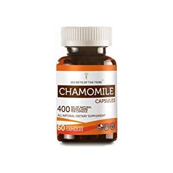 Amazon.com: Chamomile 60 Capsules, 400 mg, Organic Chamomile ...