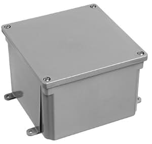 Cantex Industries #5133710U 6x6x4 PVC Junction Box - - Amazon.com