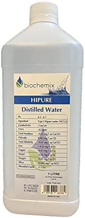 BIOCHEMIX Hipure Distilled Water - 1L price in Saudi Arabia | Amazon ...