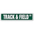 Amazon.com: Track & Field Street Sign Hurdling Pole Vault high Jump ...