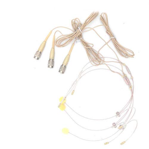 [WALLER PAA] 3 PCS Skin Headset Headworn Microphone for Audio Technica ...