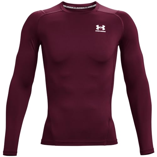 Under Armour Men's Armour HeatGear Compression Long-Sleeve T-Shirt ...