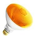 (6 Pack) 100BR38/AMBER - 100 Watt BR38 Amber Flood Light Bulb - Amazon.com