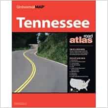 Tennessee State Road Atlas: Universal Map: 9780762560059: Amazon.com: Books