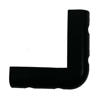 Herco 4" Rubber Equipment/Cart Corner Bumper (Black): Amazon.com ...