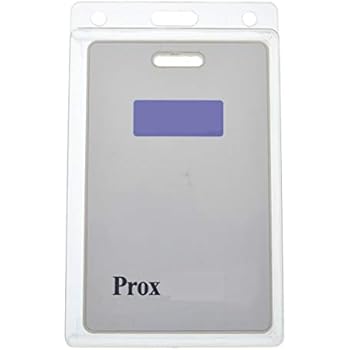 Amazon.com : 10 Pack - Vertical Rigid Badge Holders for HID Clamshell ...