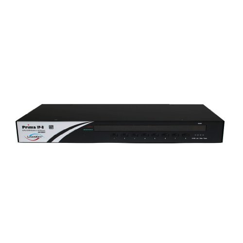 Linkskey Prima IP 8-Port USB/PS2 IP KVM Switch 19-Inch Rackmount 1U ...