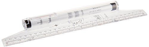 ALVIN Rolling Parallel Ruler, 12 Inch, Model 312, Multipurpose Imperial ...