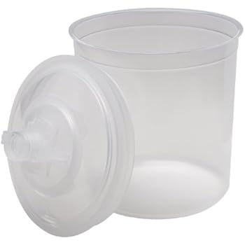 Amazon.com: 3M PPS Paint Spray Gun Cup Lids and Liners Kit, 16325 ...