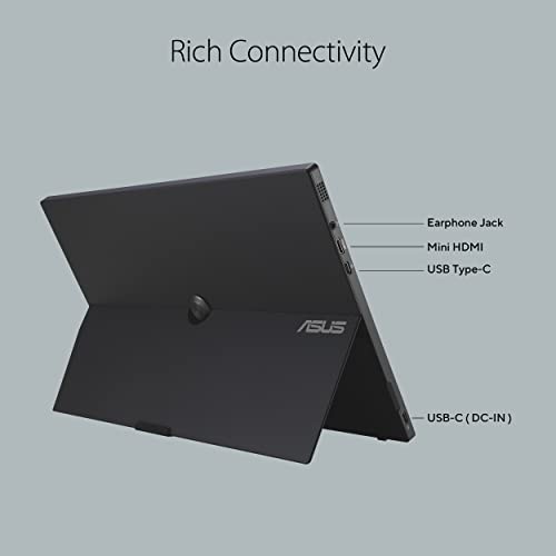 ASUS ZenScreen 15.6” 1080P Wireless Portable Monitor (MB16AWP) - FHD ...