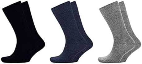 Cottonil Classic Full Towel Socks for Men - Set of 3 - Multicolour ...