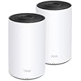 Amazon.com: TP-Link Tri-Band Wi-Fi 6 Mesh Router System | 2- Mesh ...