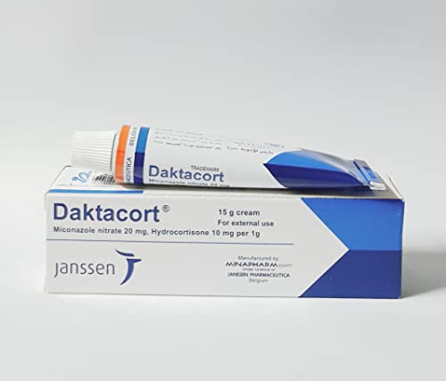 15g Daktarin Cream Miconazole Nitrate 2% | Treat Fungal Infections of ...