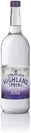 Highland Spring Still Water, Glass Bottle 750 ml (Pack of 12) price in ...