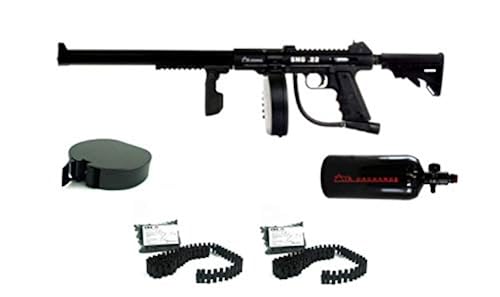 Air Ordnance SMG 22 Full Auto Belt Fed Pellet Gun Tactical HPA Version ...