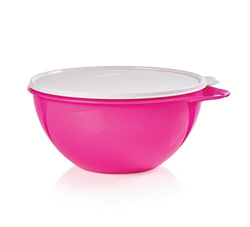Tupperware Thatsa Bowl Jr Bowl 12 Cup in Confident Pink with Sugar Seal ...
