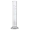 Premium Lab Glass Graduated Cylinder 250 ml - Borosilicate 250ml Lab ...