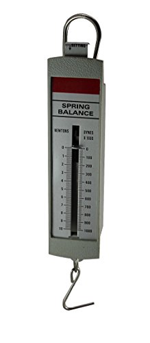 SEOH Spring Scale Newton 5N x 0.2N Calbirated in Newtons for Physics ...