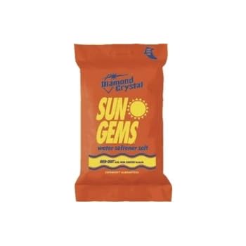 Diamond Crystal Sun Gems Water Softener Salt Polybagged 40 Lb. Red ...