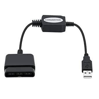 HDE Controller Adapter PlayStation 2 to USB for Sony PlayStation 3 and ...