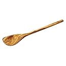 Amazon.com: Naturally Med Olive Wood Corner Spoon/Spatula: Wooden ...