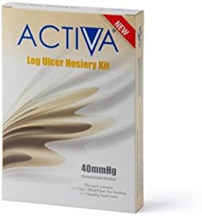 Activa Compression Hosiery Kit Below Knee Stocking and Liner: Amazon.co ...