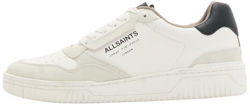 AllSaints Men's Regan Low Top Sneaker, Chalk White/Black, 10 for sale ...