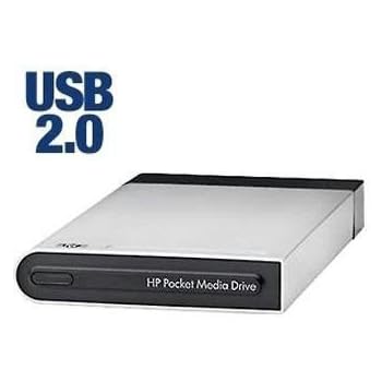 Amazon.com: HP Pocket Media Drive 500 GB USB 2.0 Portable External Hard ...