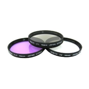 Amazon.com : Professional High Quality 3 Piece Filter Set For Canon SLR ...