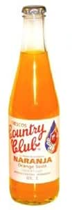 Amazon.com : Country Club Orange Soda - Naranja Bottle 12 oz : Soda ...
