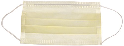 Precept 15110 Procedure Face Mask, Yellow (Pack Of 50) on Galleon ...