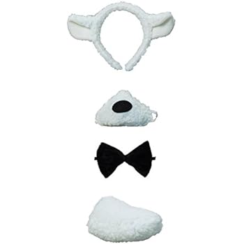 Amazon.com: Lamb Headband and Tail Costume Set: Toys & Games