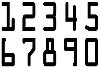 16CMx13.8CM Personalized Phone Number 1234567890 Vinyl Car Sticker ...