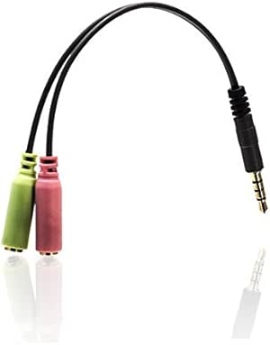 Amazon.com: Kingwin 7 1/4 Inch Microphone & Headphone Splitter, Turn a ...