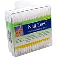 Amazon.com : Fran Wilson NAIL TEES COTTON TIPS 120 Count (2 PACK) - The ...