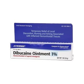 Amazon.com: Dibucaine Ointment 1% USP,Anesthetic Hemorrhoids Ointment ...