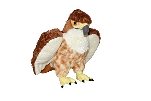 Wild Republic Red Tailed Hawk Plush, Stuffed Animal, Plush Toy, Gifts ...