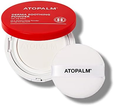 ATOPALM Derma Soothing Powder Pact, 0.8 Oz, Talc Free Baby Dusting ...