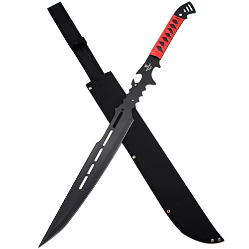 Snake Eye Tactical Fantasy Sword w/Nylon Sheath Machete Outdoors ...