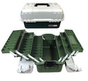 Grandeslam XTuff 6 Tray Double Sided Cantilever Tackle Box: Amazon.co ...