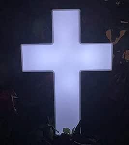 Eternal Light Solar Powered Lighted Cross: Amazon.ca: Patio, Lawn & Garden