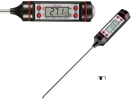 ToolHouse Electronic Food Thermometer, Digital Stainless Cooking ...