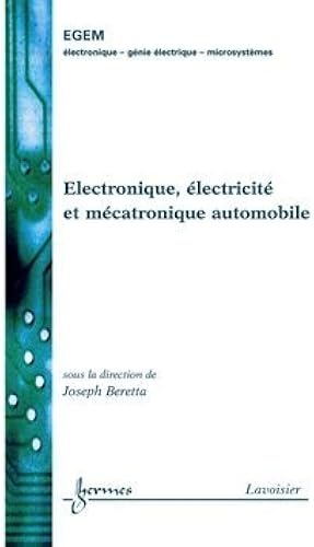 [Télécharger] Electronique, électricité et mécatronique automobile de Joseph Beretta Livre PDF ...