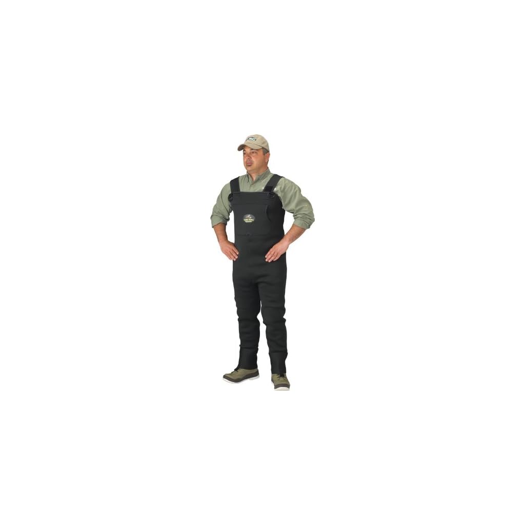 Caddis Men's Green Neoprene Stocking Foot Wader - Waders Online