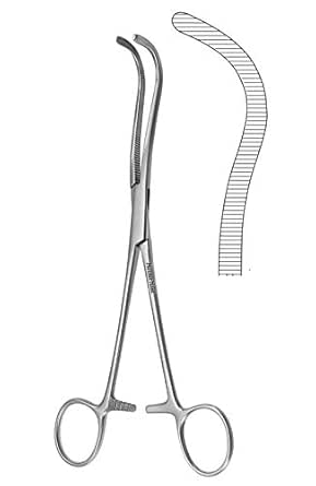 Amazon.com: Mayo (GUYON) Vessel Clamp, 9-1/4" (23.5 cm), Double Curved ...