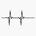 Amazon.com - Heartbeat Sticker Vinyl Waterproof Sticker Decal Car ...