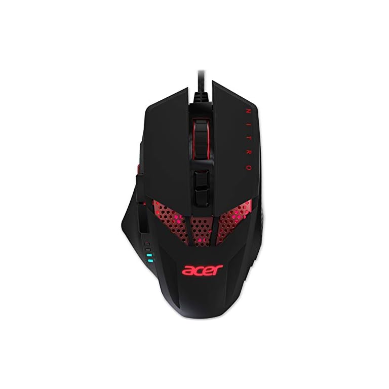 Acer Nitro Wired Optical Gaming Mouse (4000 dpi/8 Buttons/RGB: 6 Color ...
