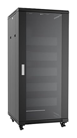 Rack Cabinet, 19 Inch, Fully Assembled, Enclosed, Audio Visual and ...