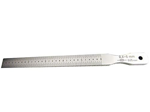 YUCHENGTECH Taper Gauge Gap Gage Welding Wedge Feeler Gauge Gap Feeler ...